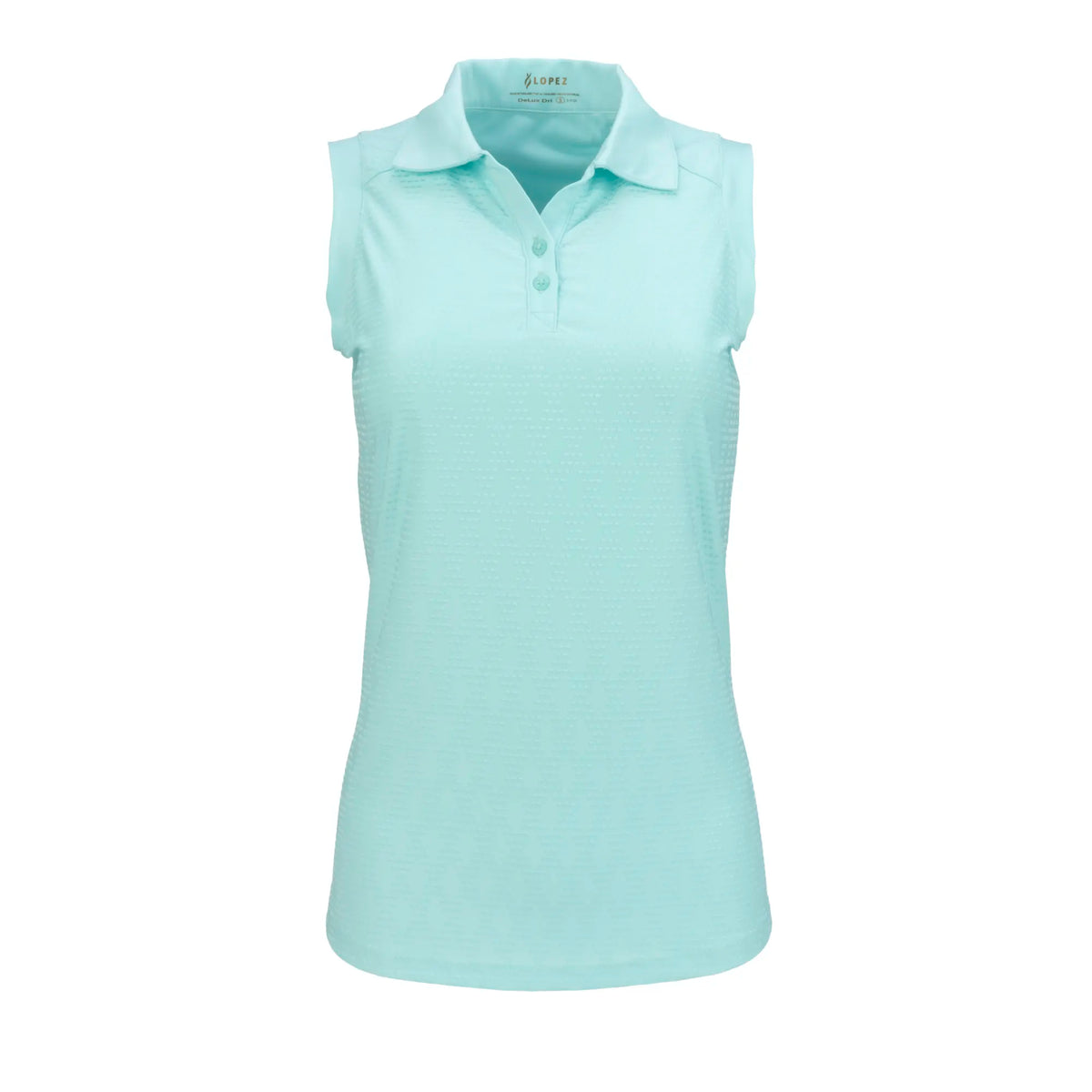Nancy Lopez Golf Tempo Sleeveless Polo Plus